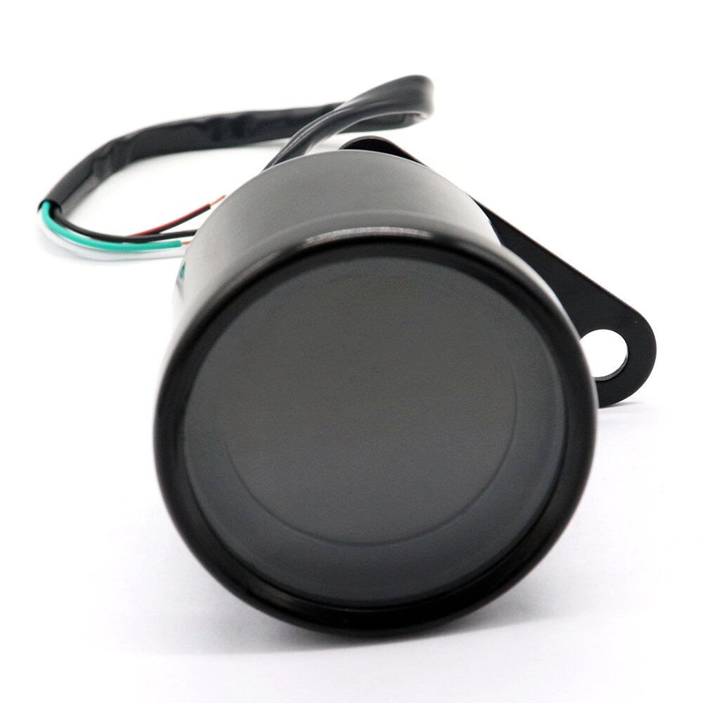 Универсальный мотоциклетный цифровой спидометр, тахометр, 12 В, ЖК-дисплей, 0–199 км/ч, 0–10000 об/мин, 7-цветная подсветка, модифицированный прибор