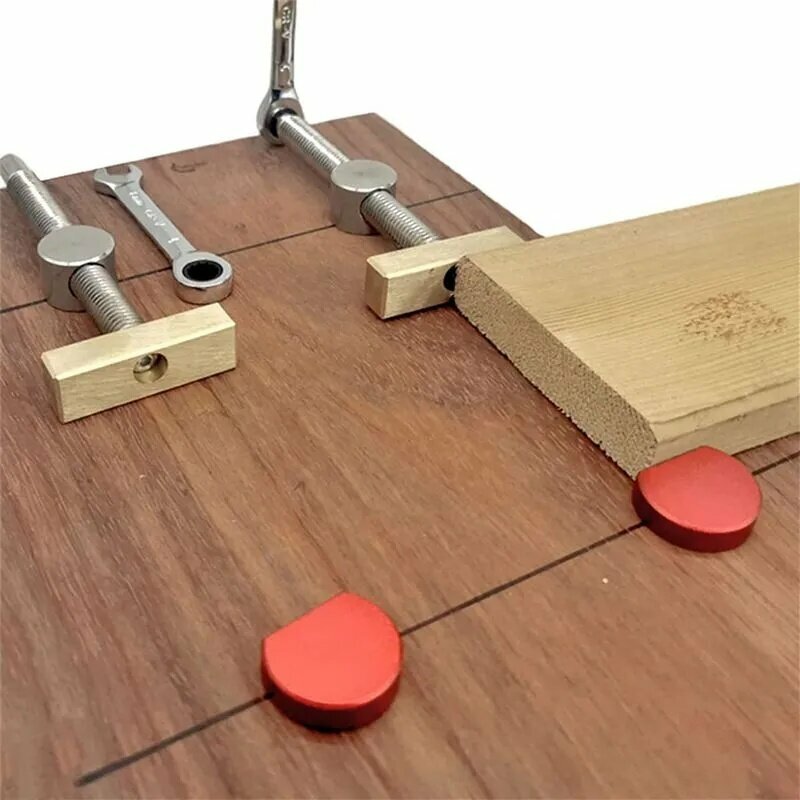Зажимы для столярного верстака с наборами упоров для столярного верстака, (19 мм) C Инструменты и строительные материалы (красный и серебристый)