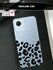 Чехол на Realme C30 / Реалми C30 с принтом "Окрас леопарда фон черный", прозрачн...