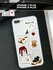 Чехол на Apple iPhone 7 Plus / Айфон 7 Плюс с принтом "Phone call", прозрачный