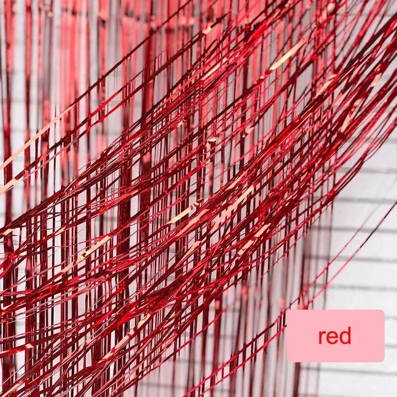 Фоновое полотно для фотосессии "Золотая фольга", 3 метра Красный, Красный