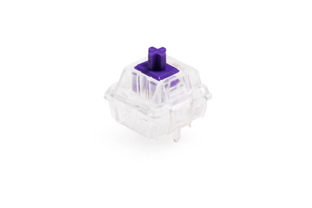 Переключатели Gateron Zealio V2 тактильные фиолетовые, Zealio 78g x10