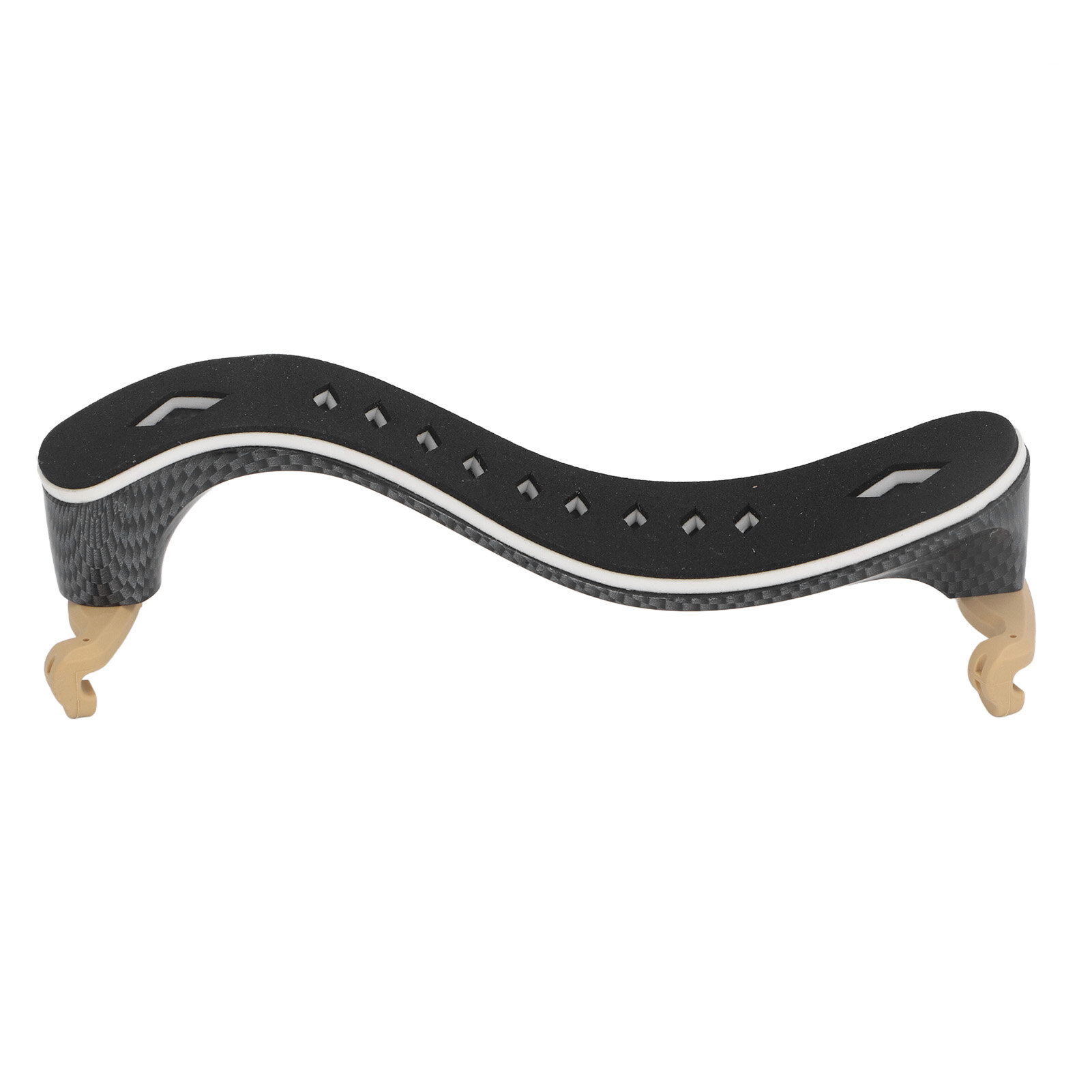 Violin Shoulder Rest Comfortable Support Adjustable Height Angle Holder for 4/4 3/4 Size