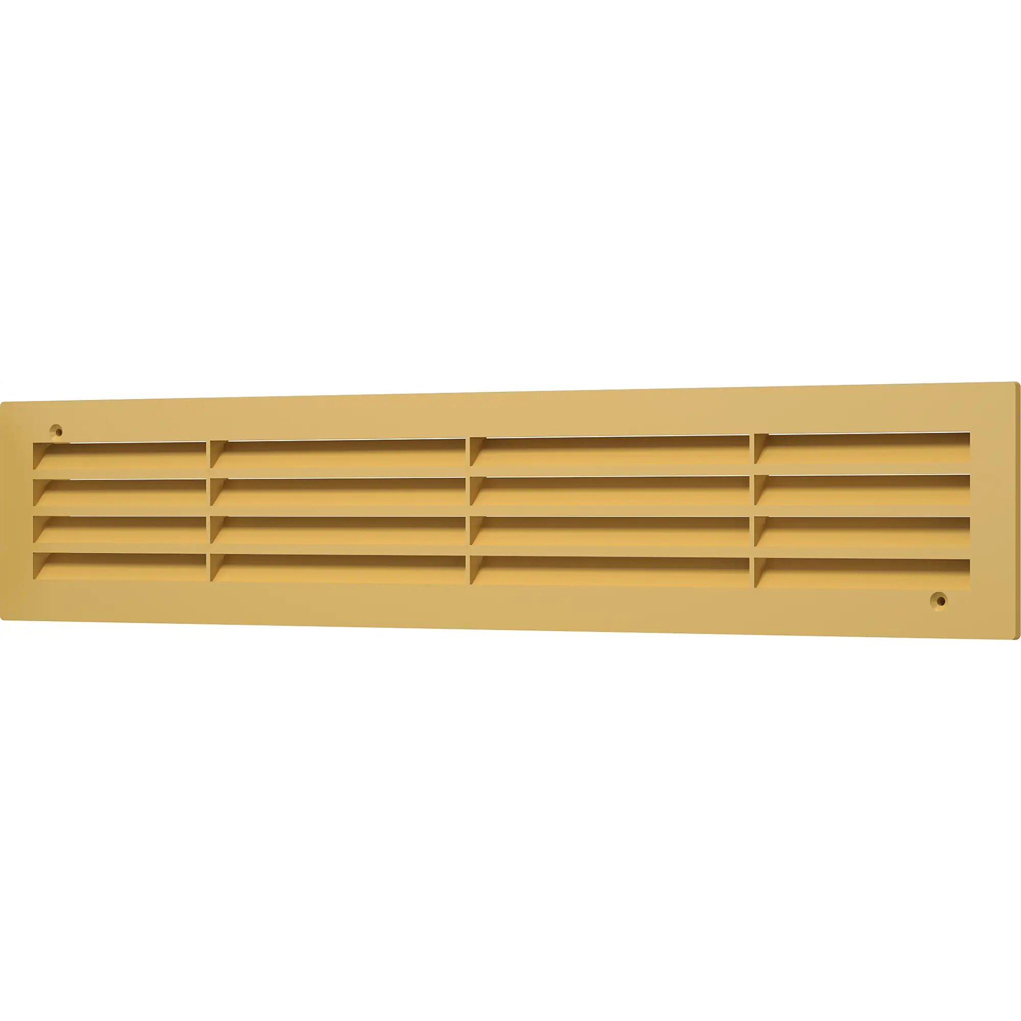 Решетка вентиляционная 450x91 мм бежевая для вентиляционных каналов и воздуховодов