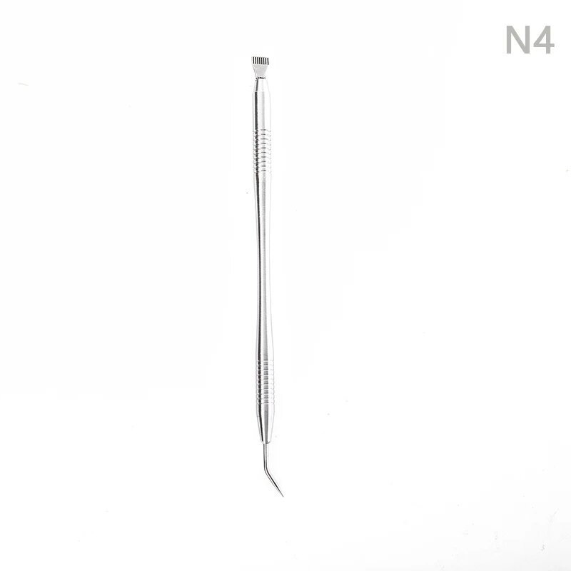 Инструменты для завивки ресниц металлические стержни для очистки макияжа инструмент для разделения ламинирования ресниц принадлежности для наращивания ресниц