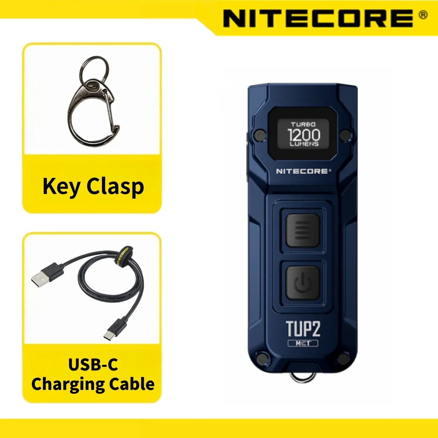 Портативный фонарик NITECORE TUP2