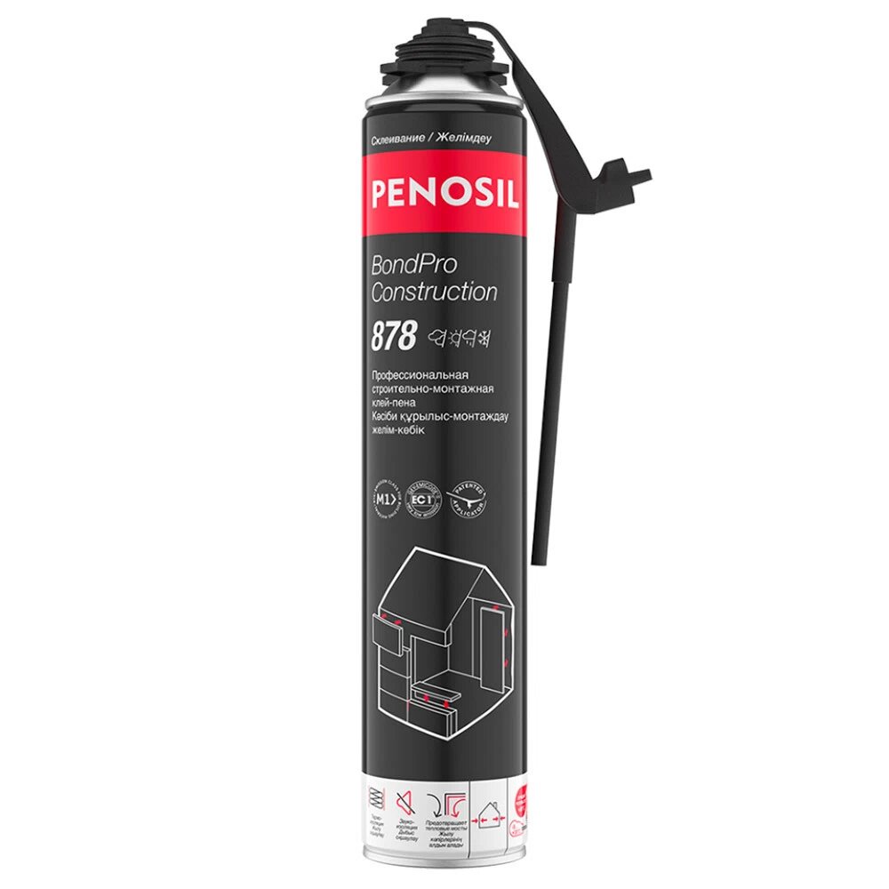 Клей-пена универсальная профессиональная Penosil SpeedFix Montage/BondPro Construction 878 750 мл Penosil 57515