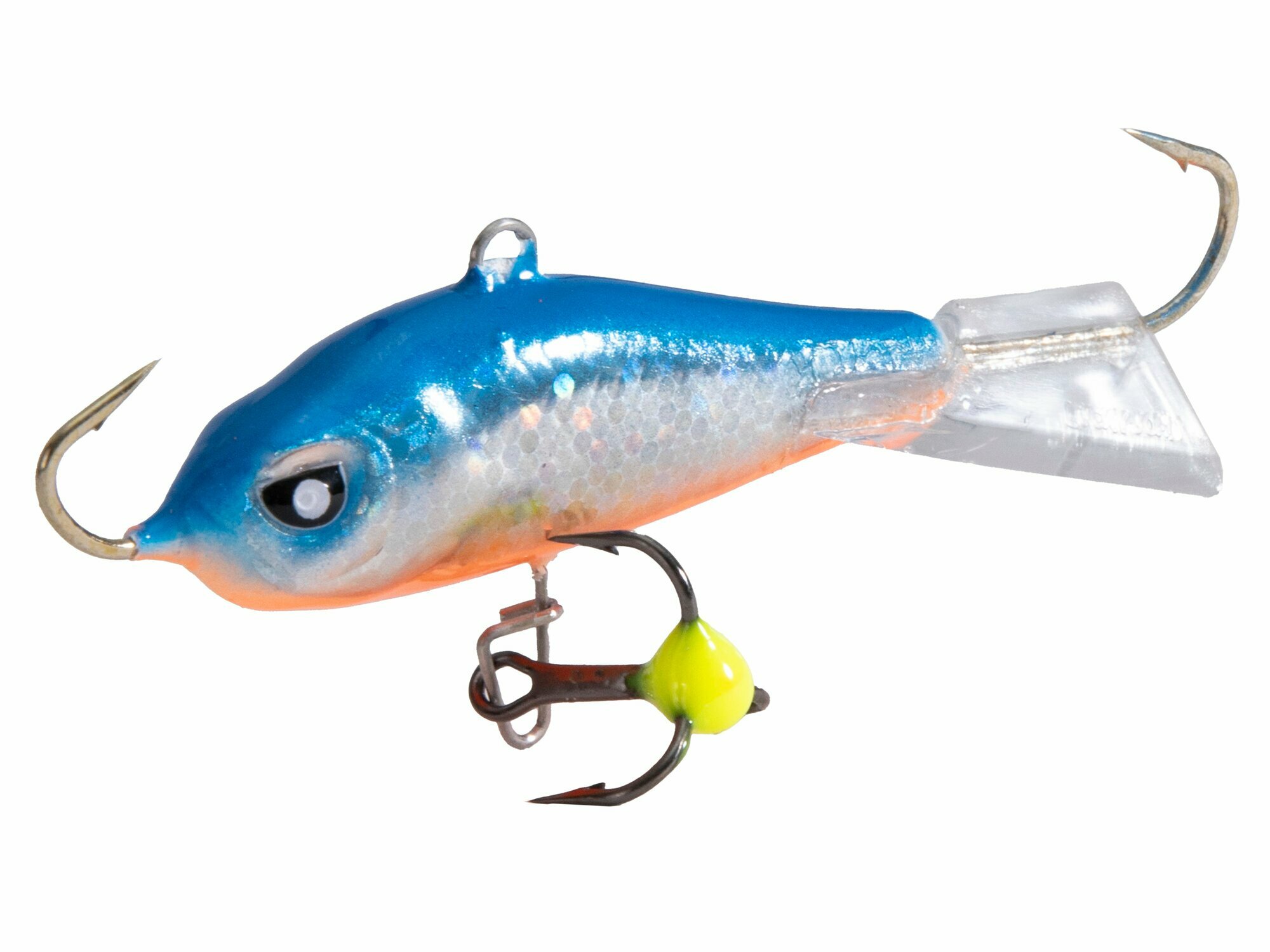 Балансир для зимней рыбалки Lucky John BALTIC 5 с тройником, длина 50мм, цвет 67H / Балансир Лаки Джон на окуня, судака, щуку