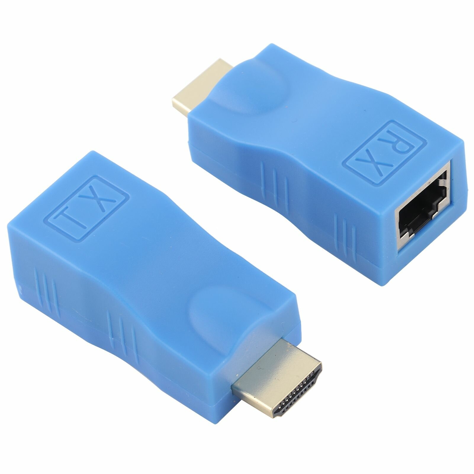 Удлинитель HDMI - RJ45, 30м, с усилением сигнала (1 пара)