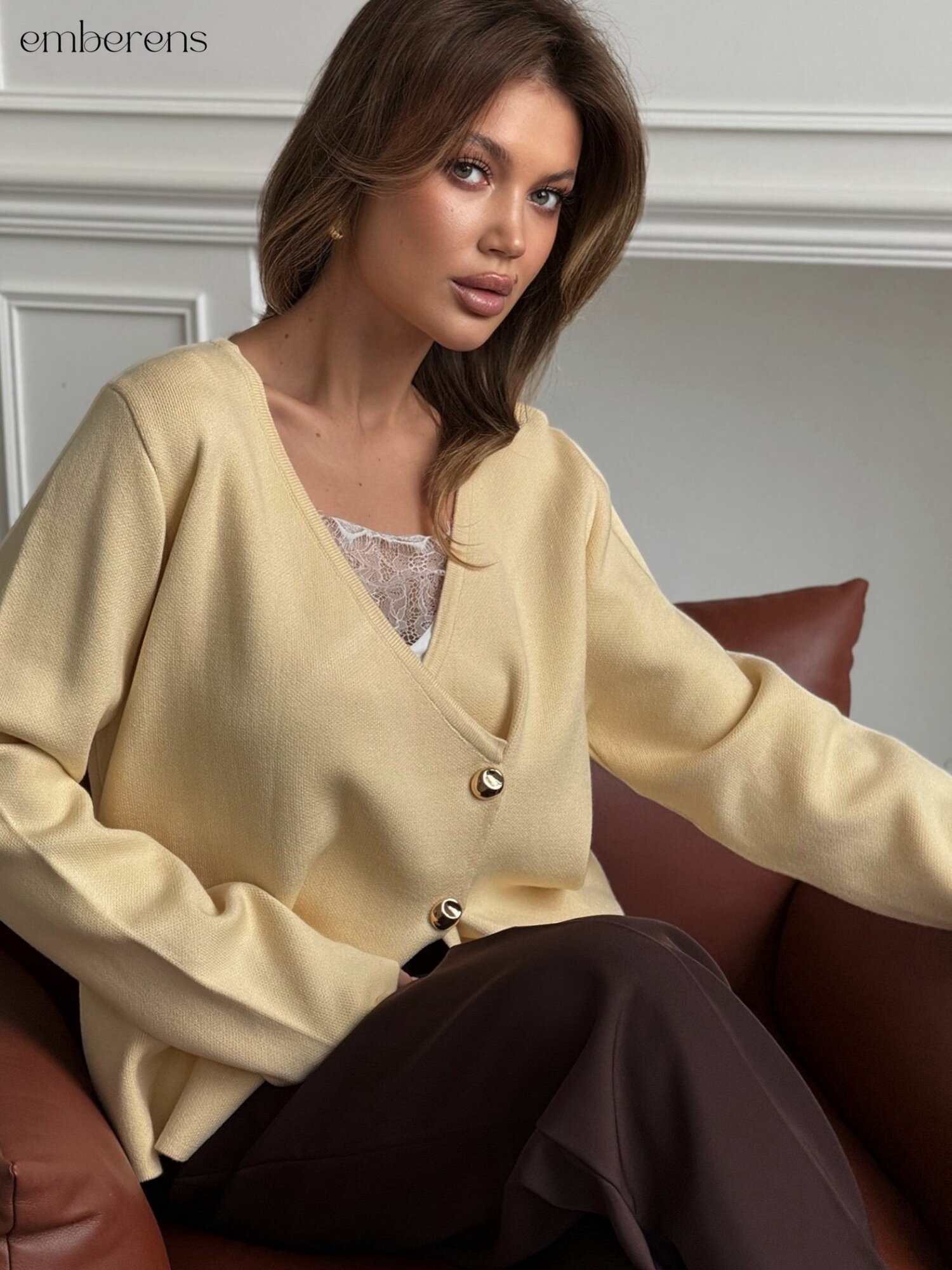 Кардиган Осень-зима 2025