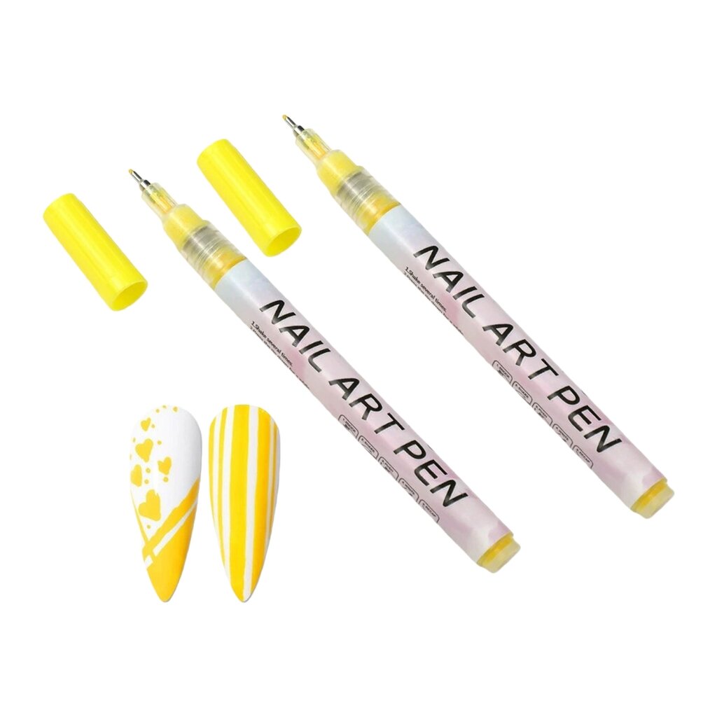12-цветные маркеры для нейл-арта с наконечниками 0,5 мм; маркеры для нейл-арта, кисти для рисования, инструменты для украшения ногтей.