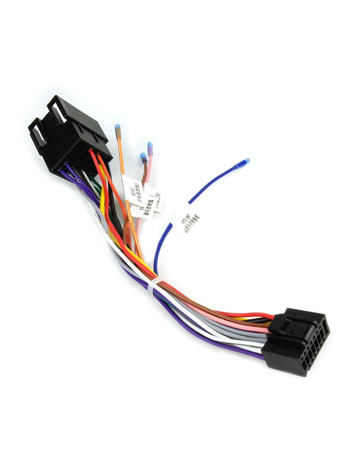 16-контактный автомобильный радиоприемник Lead Loom Адаптер для подключения жгута проводов ISO