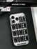Чехол на Apple iPhone 17 Pro / Айфон 17 Про с принтом Women black