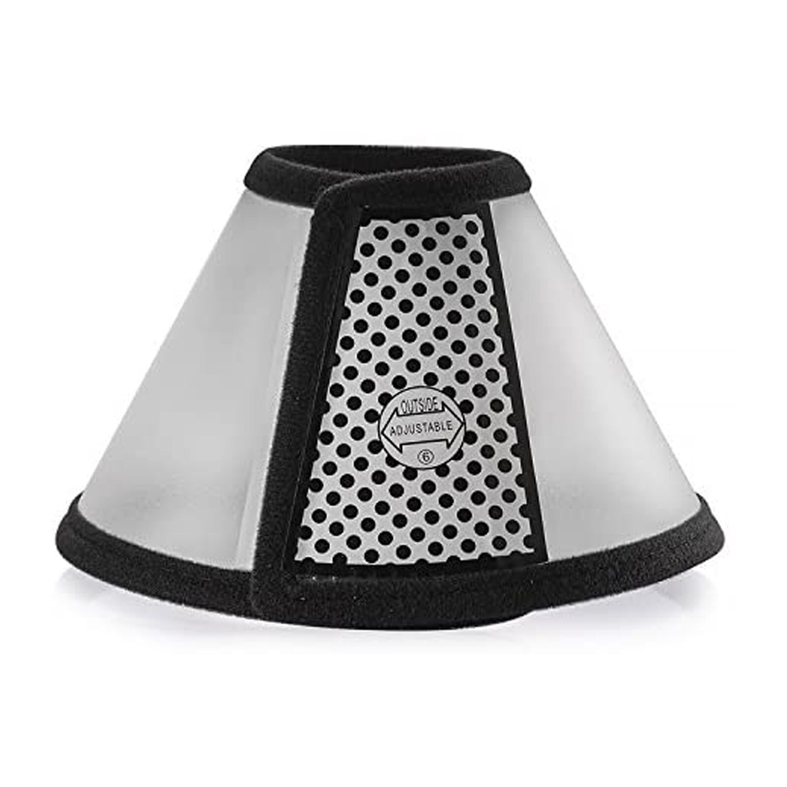 Adjustable Recovery Pet Cone E-Collar для кошек щенков кроликов, пластиковый коллар Элизабет для заживления ран Neck Cover, Small & Medium (5#), 1 шт.