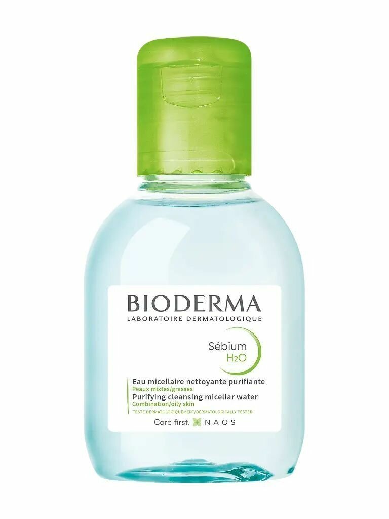 Биодерма Себиум (Bioderma Sebium) H2O Вода мицеллярная очищающая, 100 мл