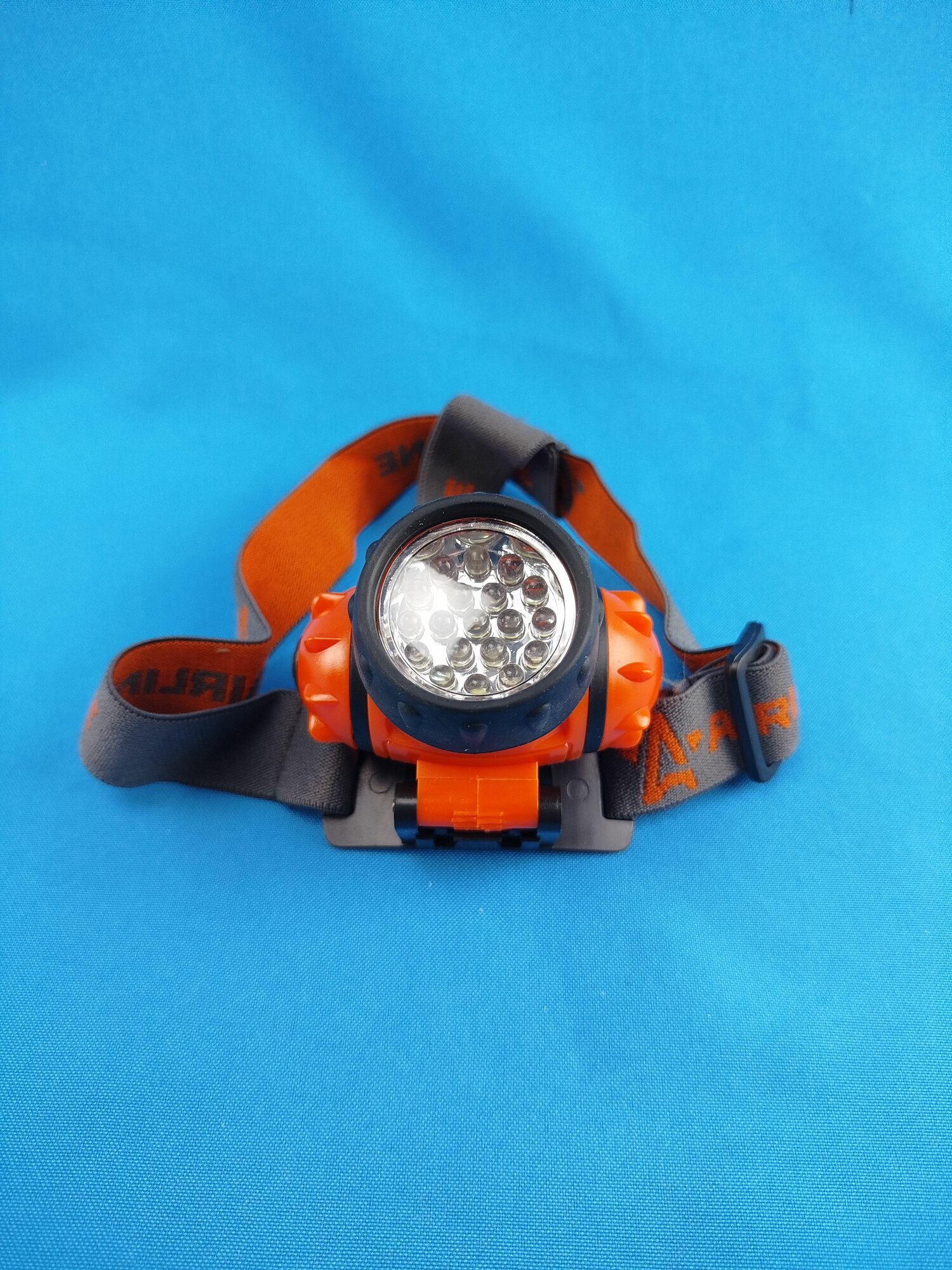 Фонарик налобный "AIRLINE" на батарейках LEDx19