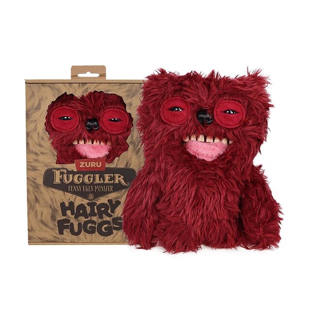 Совершенно новая оригинальная плюшевая игрушка Fuggler, забавный зубастый монстр, злой инопланетянин, странный монстр с широко открытыми глазами, кричащая плюшевая кукла-монстр, детский подарок.