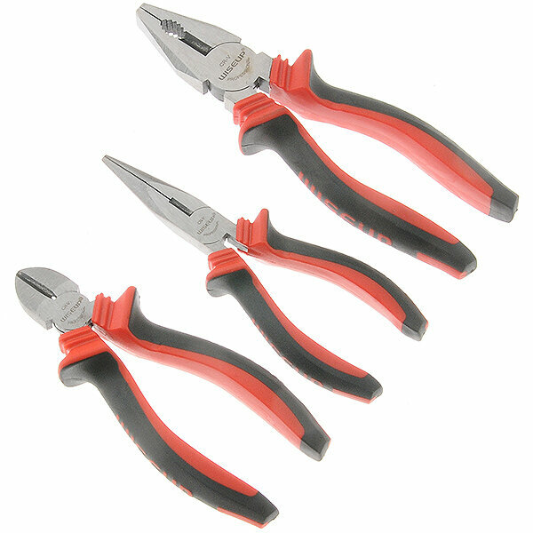 Набор 012001 губцевого инструмента 3 предмета (Wiseup) (3 шт. в наборе)