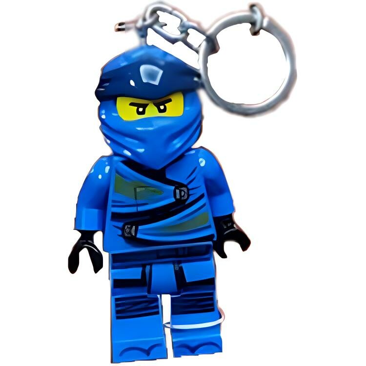 Конструктор унисекс LEGO Ninjago Blue Ninja Glow Keychain, 300 деталей