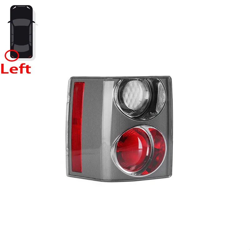 Для Range Rover Vogue L322 2002 2003 2004-2005, автоматический светодиодный задний фонарь, Left Red