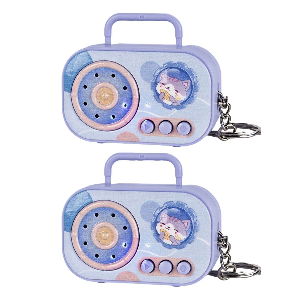 Портативный миниатюрный диктофон в ретро-стиле для детей и взрослых