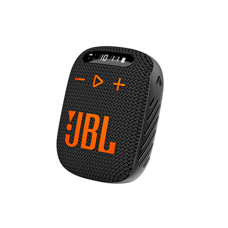 Беспроводные колонки JBL черные и оранжевые, Bluetooth, портативные, мощный звук