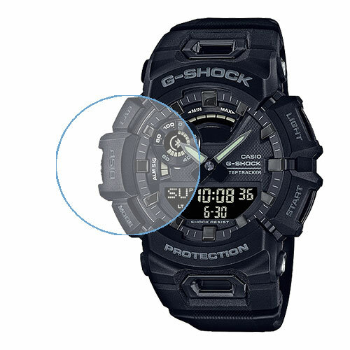 Скрин Мобайл защитный экран для часов Casio GBA-900-1A из нано стекло 9H