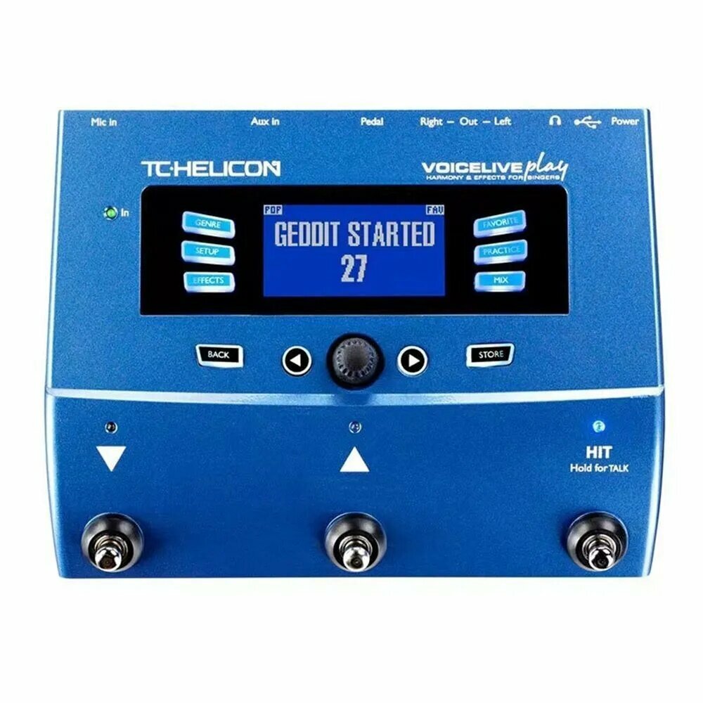 TC HELICON Voicelive -Процессор эффектов гитары