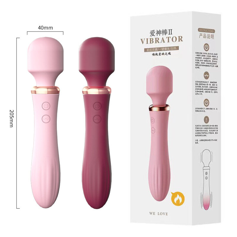 Laile Cupid's Wand двусторонний вибратор женский оргазм игрушка мастурбация массажная палочка на вынос товары для