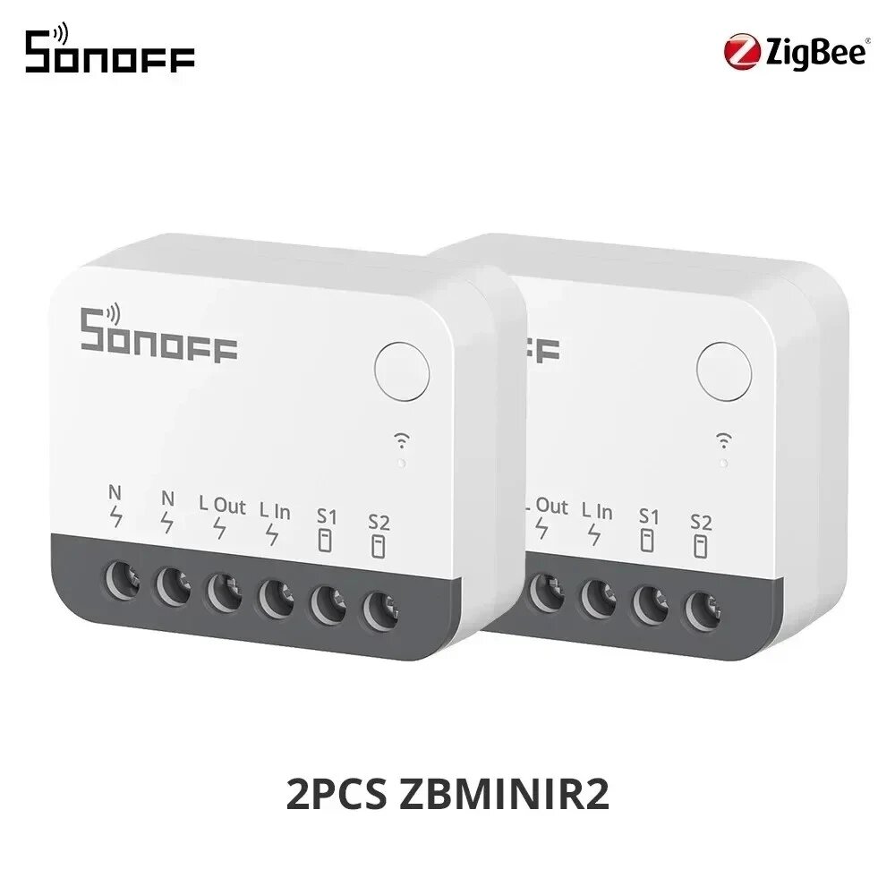 SONOFF ZBMINIR2 Zigbee Умный выключатель 2PCS ZBMINIR2