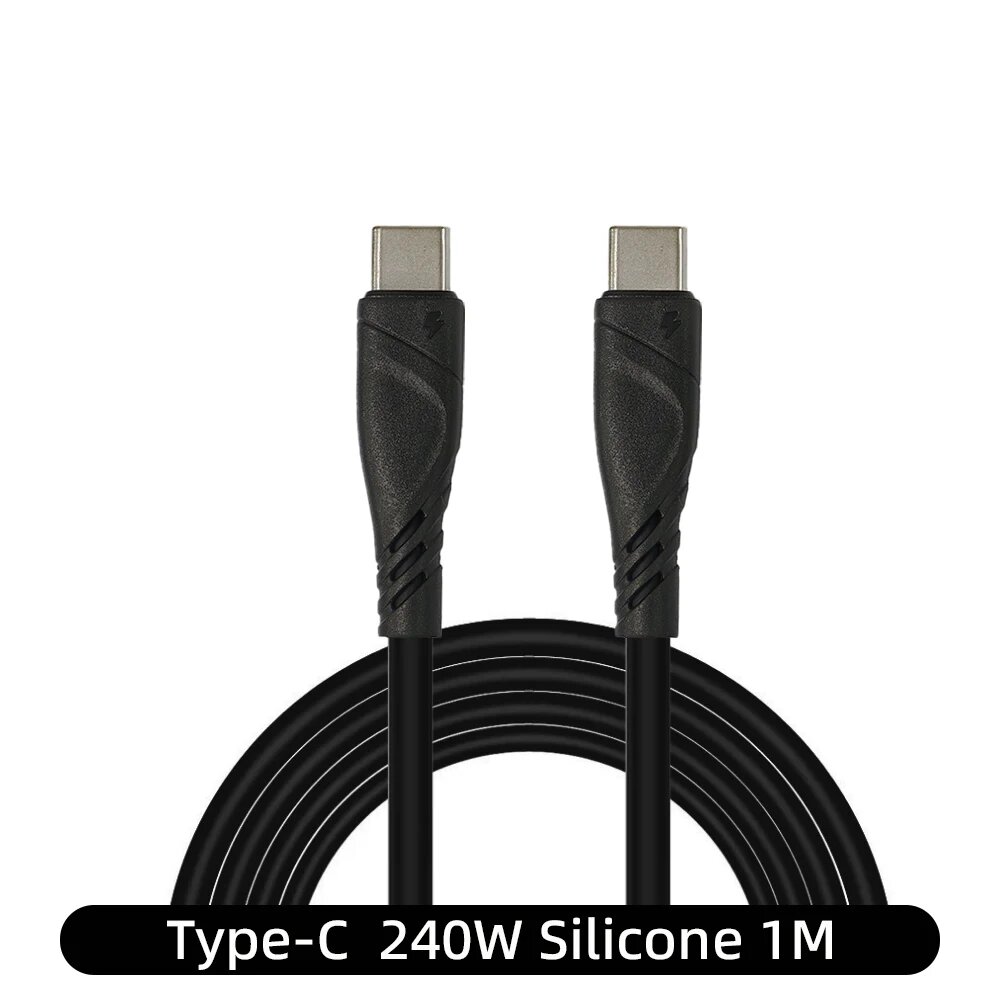 Кабель питания FMchip XT60 DC5525 USB Type-C для паяльника TS101 Type-C 240W 1M