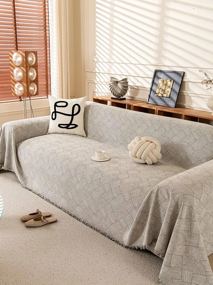 Lemog Покрывало непромокаемое, Микрошенилл с размерами: 260 см х 180 см