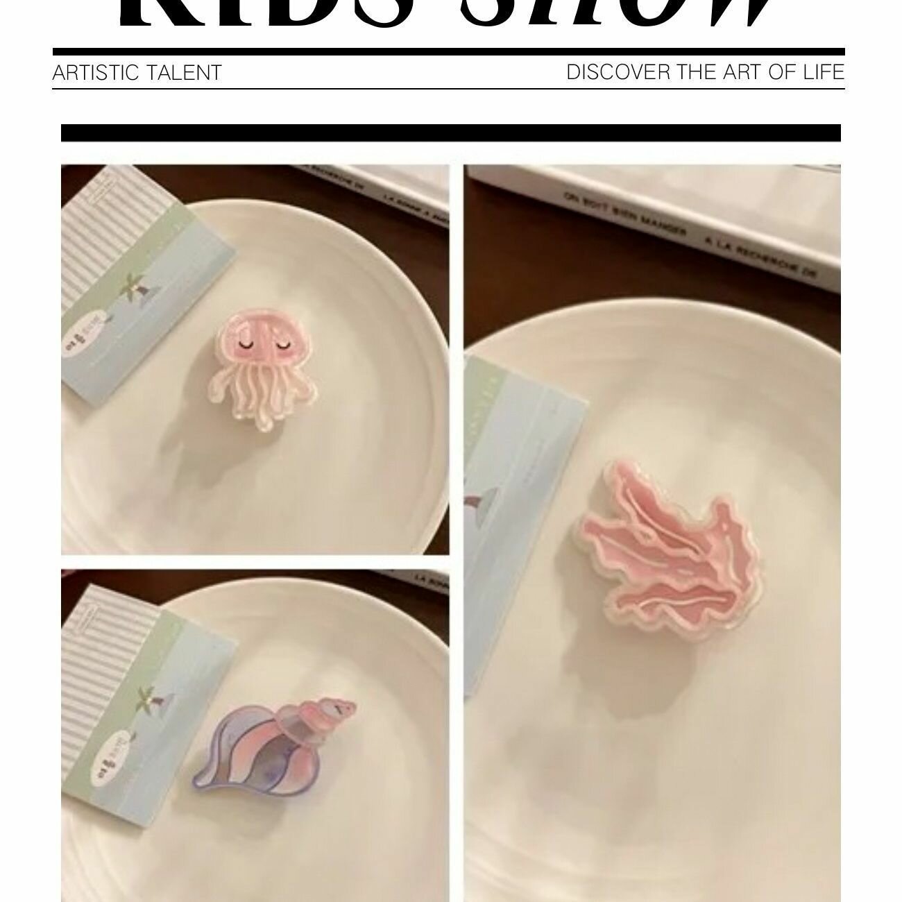 Заколки для волос серии Ocean, универсальные маленькие рыбки, высококачественные заколки для сломанных волос, зажимы в виде утконоса, маленькие заколки в виде дельфина