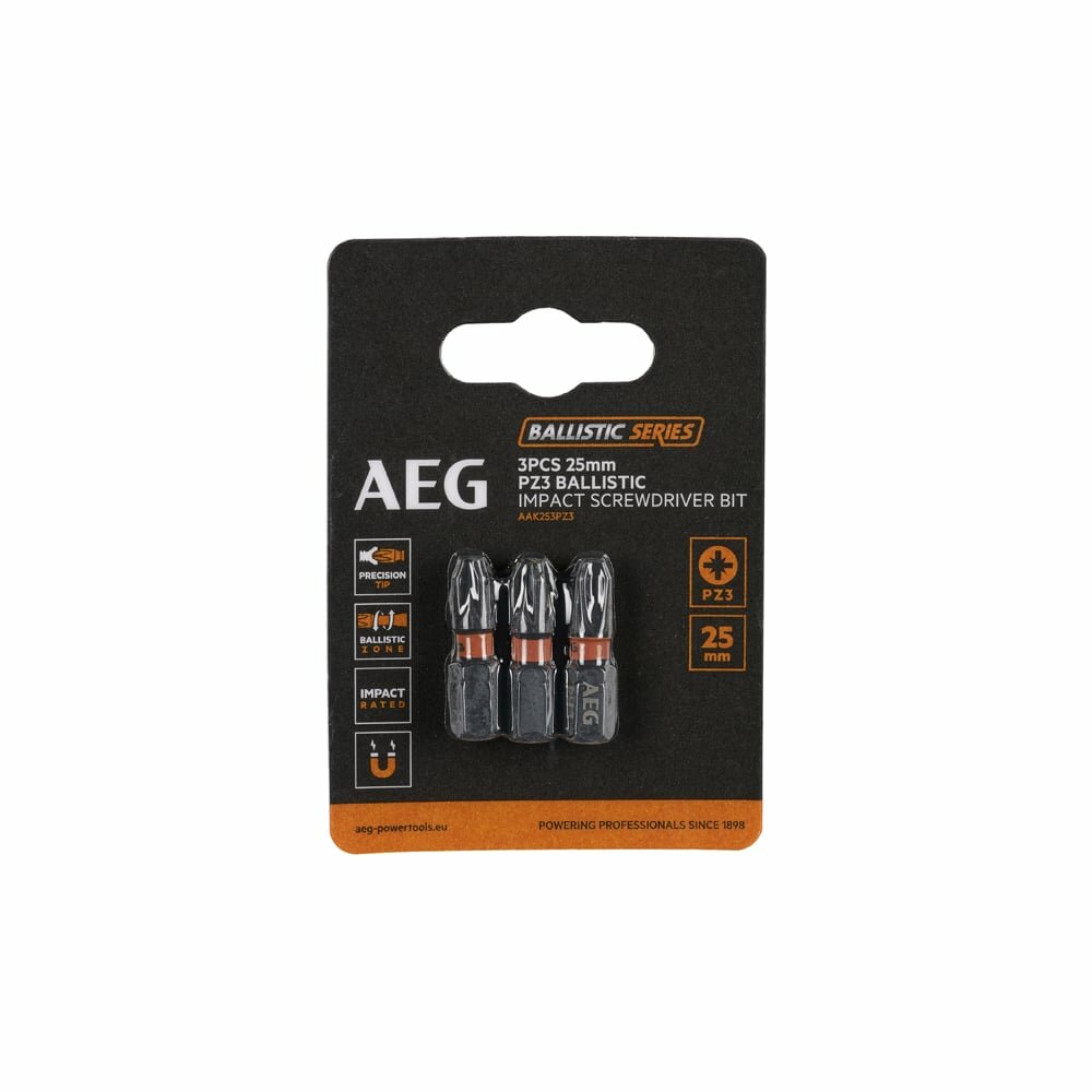 Ударные биты AEG AAK253PZ3