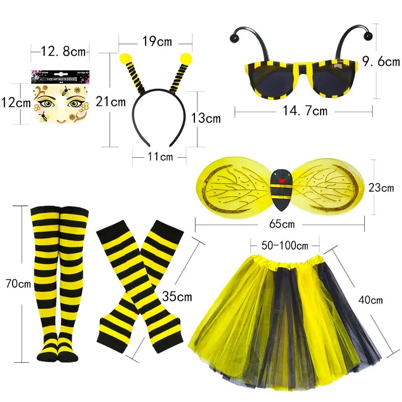 Детский костюм пчелы Adult set 0B