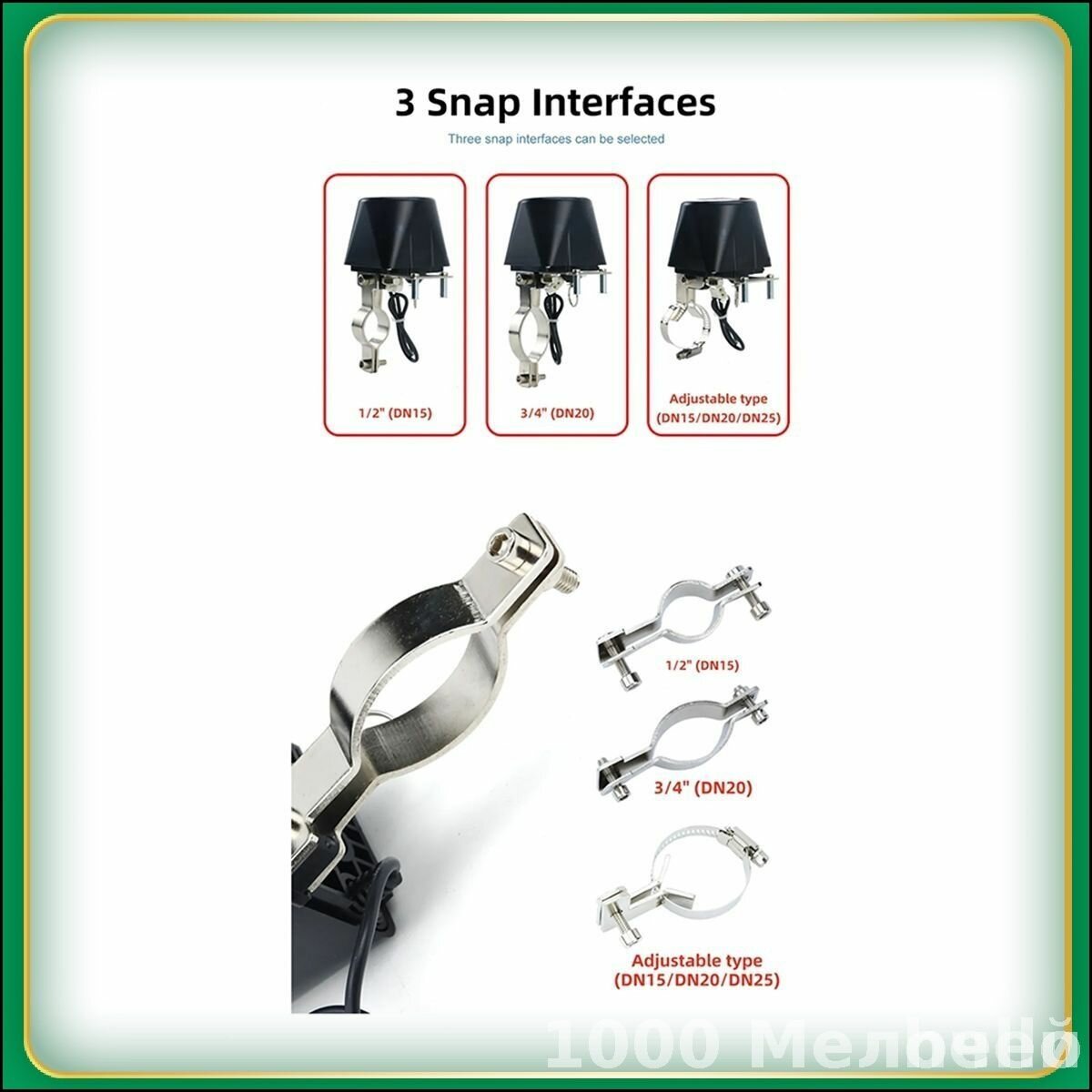 Электрический автоматический клапан-манипулятор для газового трубопровода DN15 DN20 DN25 для сигнализации о воде 12 В запорный шаровой кран (A)