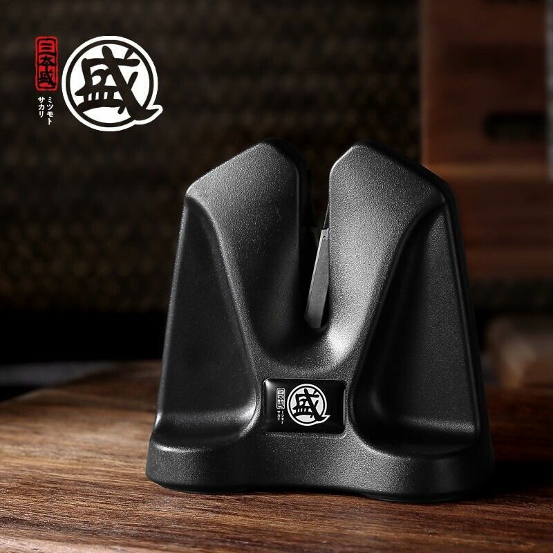 Японский инструмент для заточки ножей, многофункциональная точилка для ножей, точильный камень, быстрая заточка ножей, заточка ножниц, бытовая точилка для кухонных ножей, Sanbensheng.