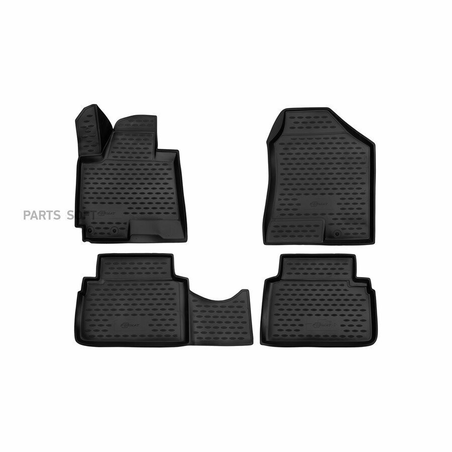 Коврики 3D в салон HYUNDAI ix35 2010->, . (ПУ, повышенная износостойкость) от официального дистрибьютора, FORMAT, артикул FORMAT3D2036210K