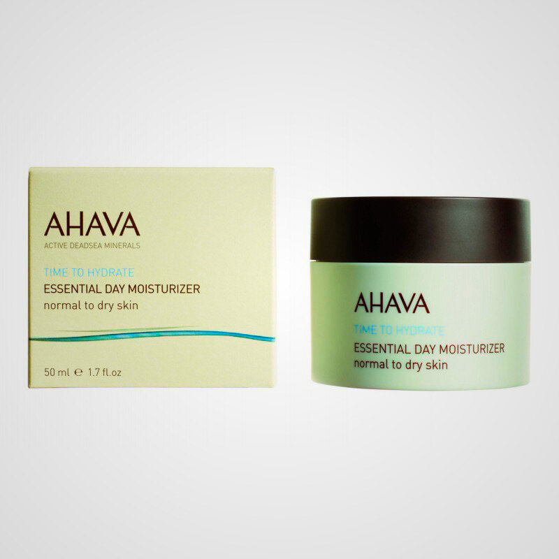 Базовый увлажняющий дневной крем для нормальной и сухой кожи 50 мл Ahava Time To Hydrate Essential Day Moisturizer Normal to dry skin Крем 50 мл