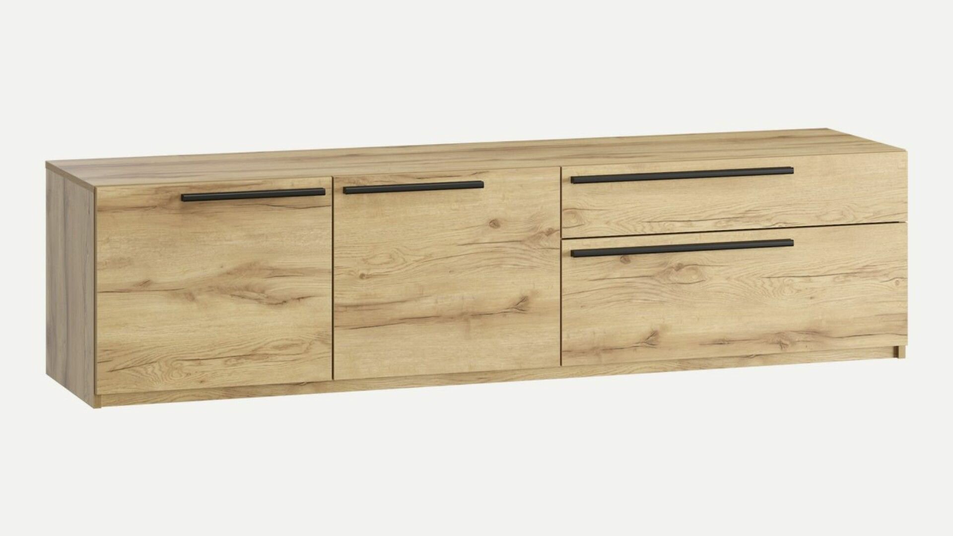 Тумба под телевизор напольная Divan.ru Кимбол-5 Дуб, 180х43х45 см, бежевый, лдсп