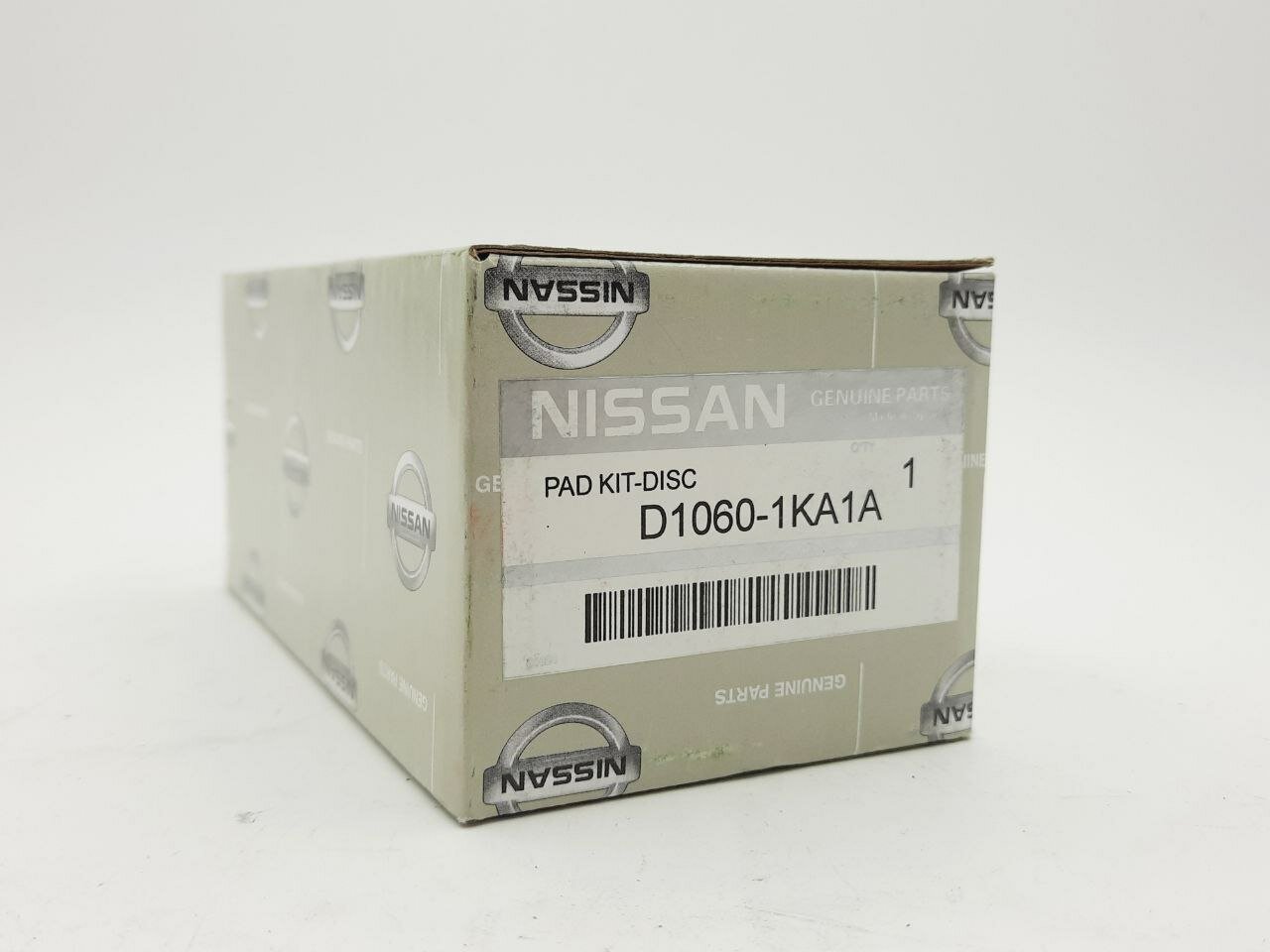 Nissan Колодки тормозные дисковые передние D10601KA1A