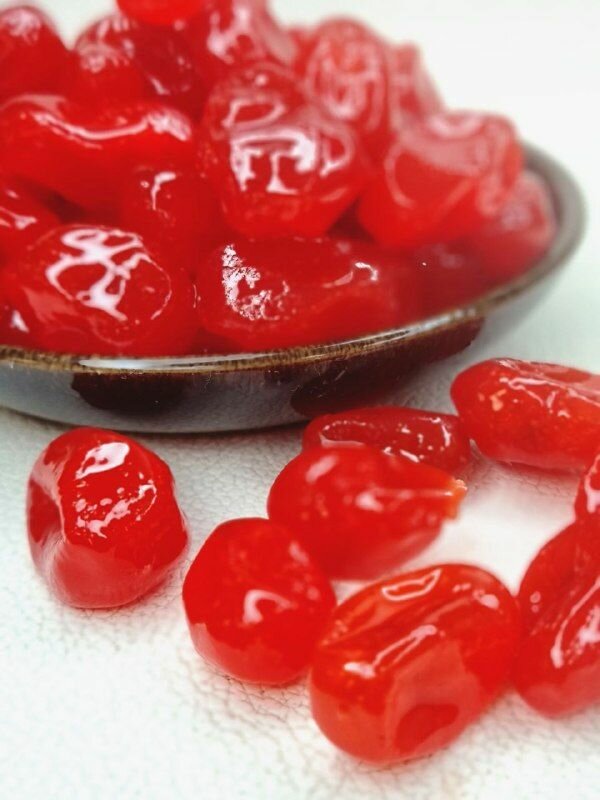 Кумкват сушеный красный в сиропе