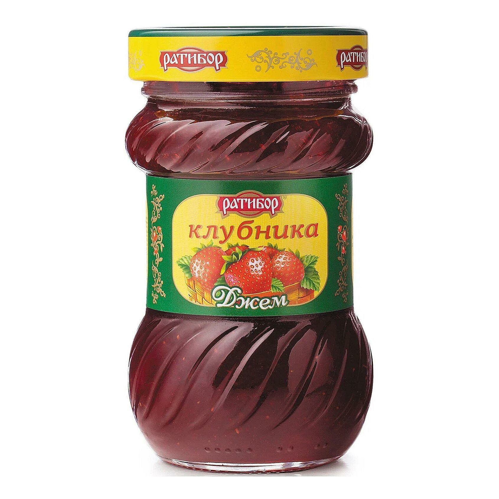 Джем "Ратибор" Клубника, 360 г