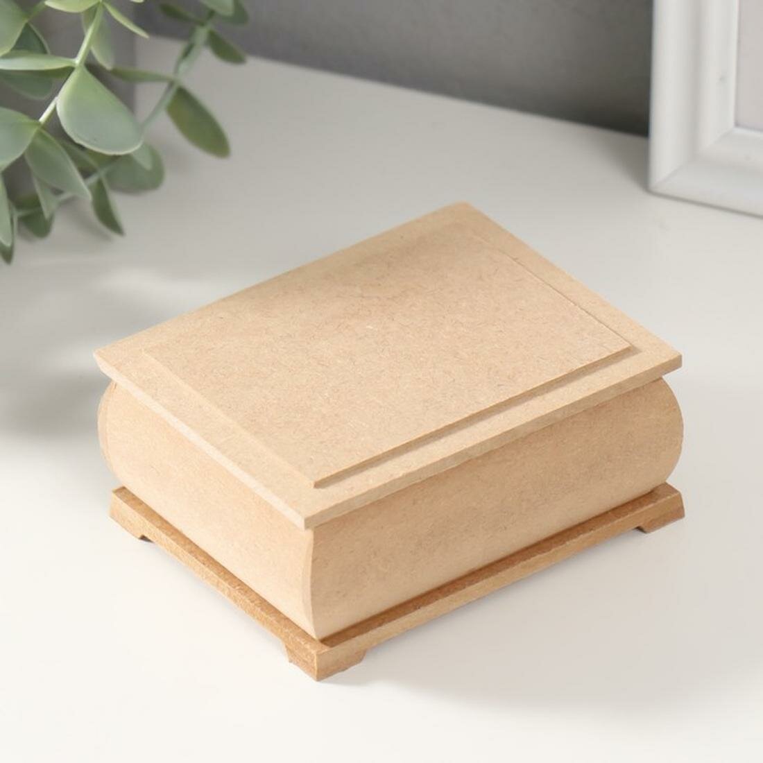 Шкатулка, МДФ, для декора, универсальная, размер 8 х 10 х 4 см