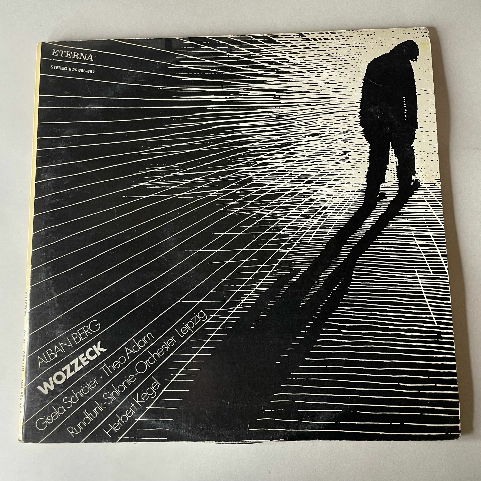 Винтажная виниловая пластинка LP Alban Berg Wozzeck (ГДР 1976)