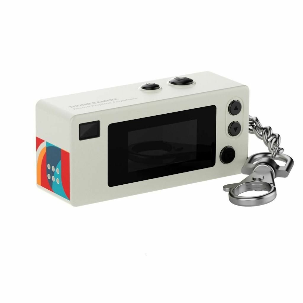 Мини-камера Night Shoot на брелоке, Белый - Без TF-карты