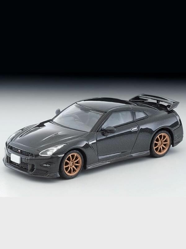 Машинка Tomytec Tomica TLV 1/64 LV-N316d NISSAN GT-RR 35 2024 black Die-cast Alloy Car Model Collection Toy Gift