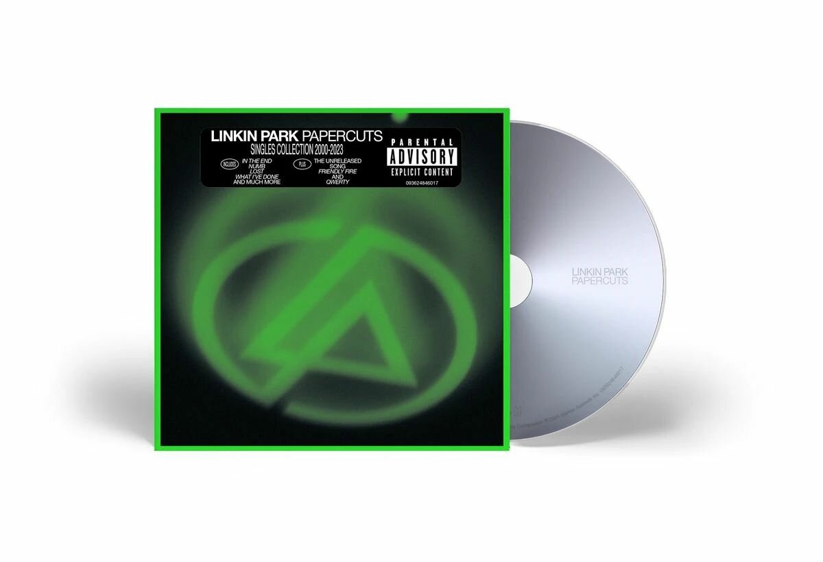 Linkin Park: Papercuts Singles Collections 2000-23 (CD), 2024, Warner, Диск Музыкальный
