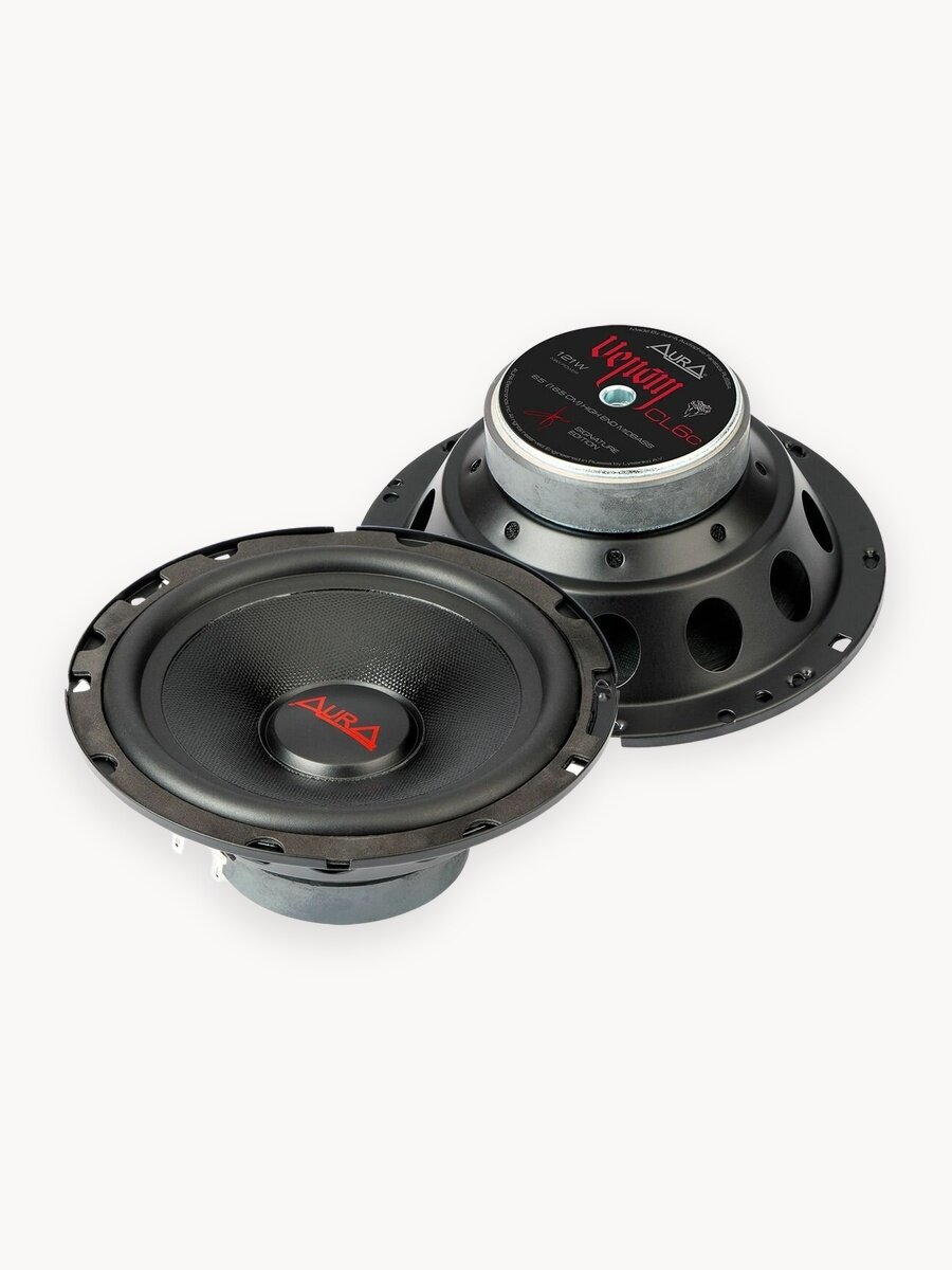 Колонки автомобильные SQ акустика AurA VENOM-CL6-MB СЧ акустика (мидбас) типоразмера 6,5″ (16,5см)