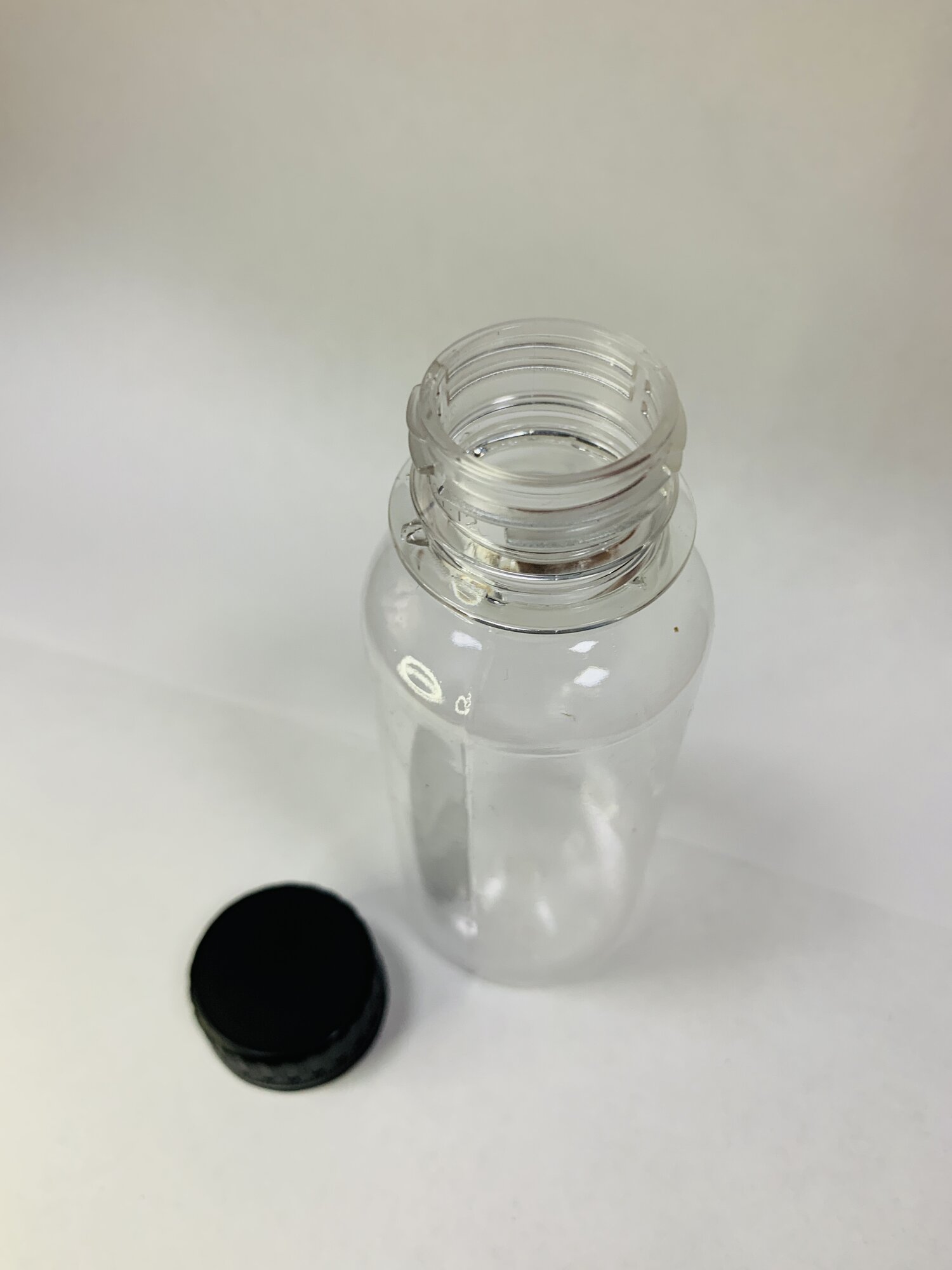 Набор бутылок, ПЭТ, винтовая крышка, 10 шт./уп, 100 мл, бесцветные